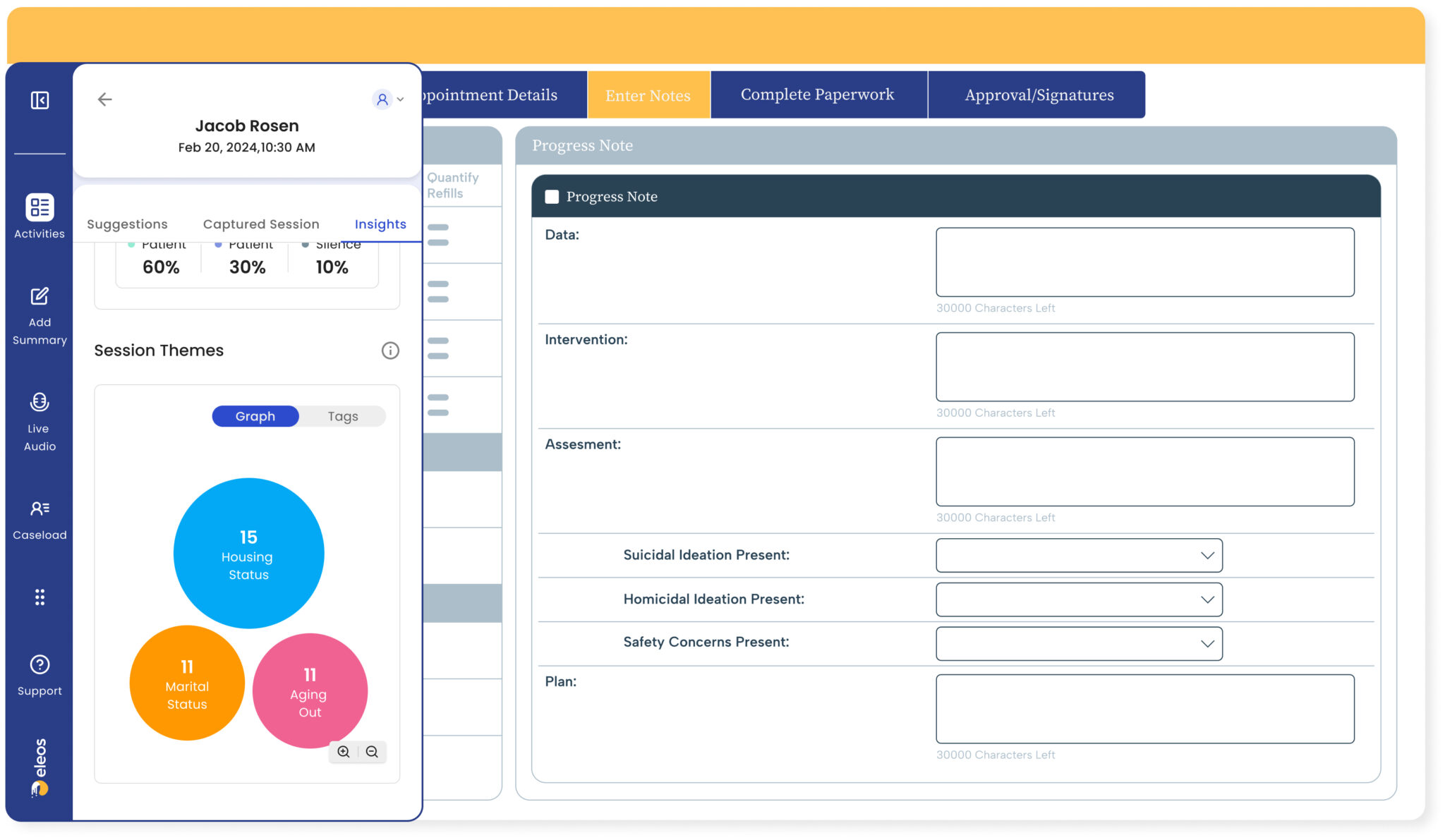 Eleos Documentation | Behavioral Health AI Solution